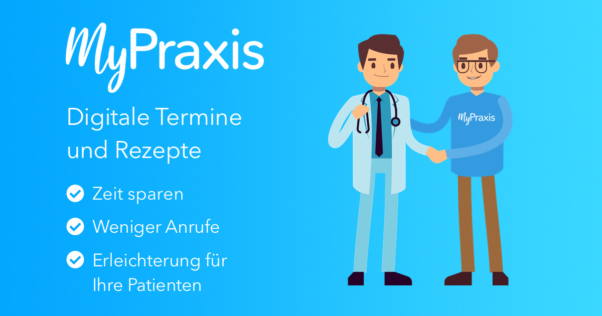 MyPraxis | Online Terminkalender Automatische Termine und Rezepte